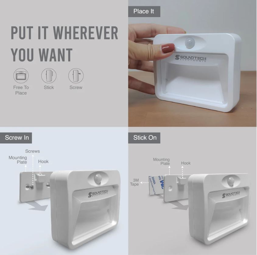 RF-LINK MOTION SENSOR LIGHT SL-102 – Maudire Distribution