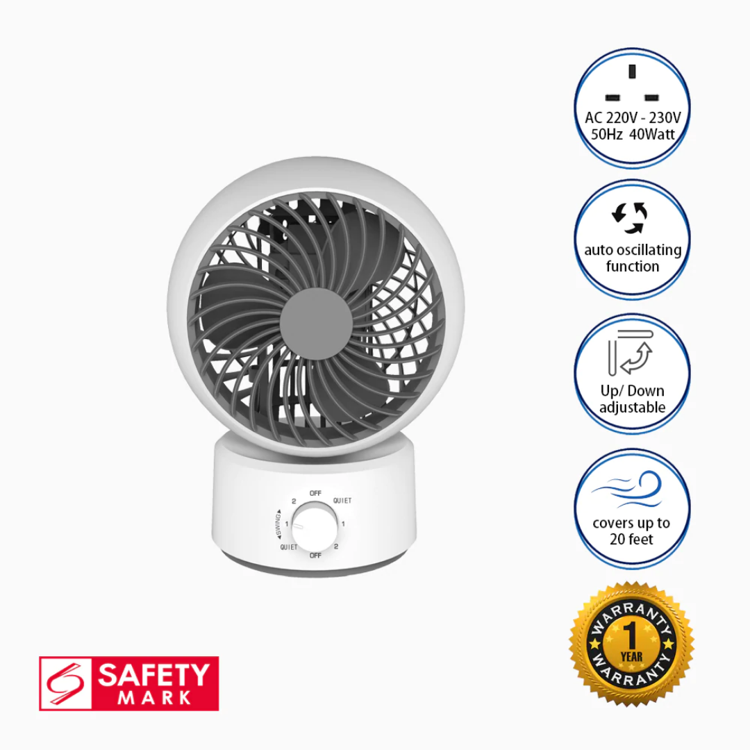 6 INCH AIR CIRCULATOR FAN ACF-6 – Maudire Distribution
